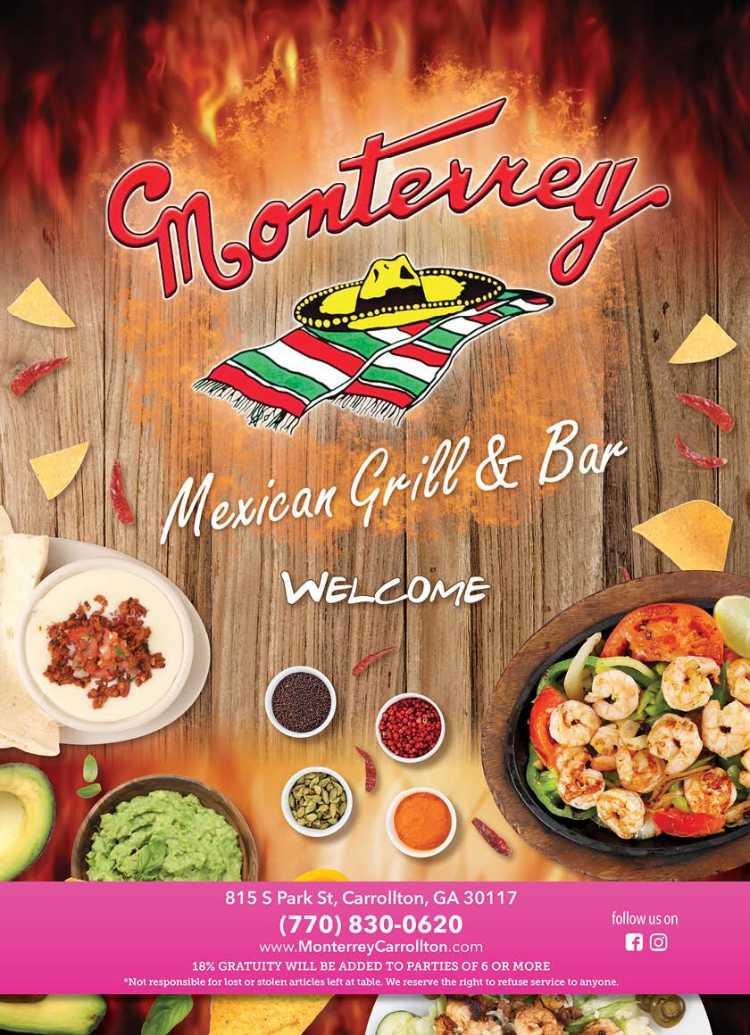 Menu – Monterrey Mexican Grill and Bar – Carrollton